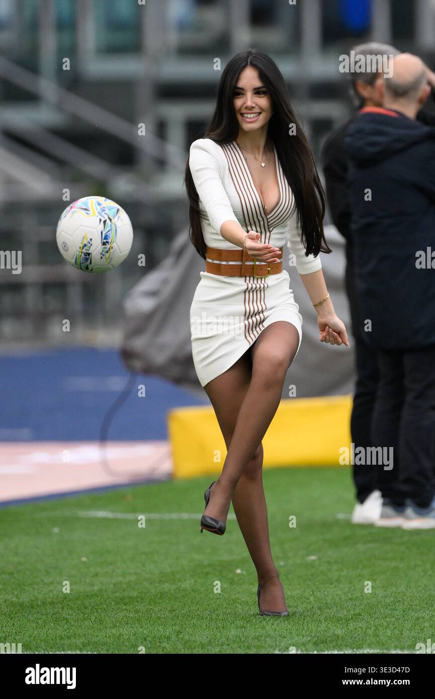 Giusy Meloni during the Italian Football Championship League A Enilive ...
