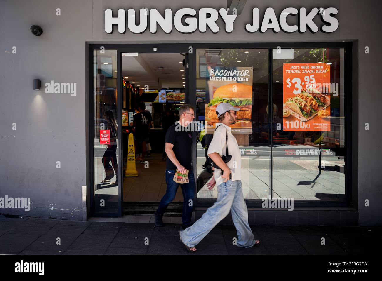 A Hungry Jacks’ fast food outlet in Sydney, Monday, March 23, 2026 ...