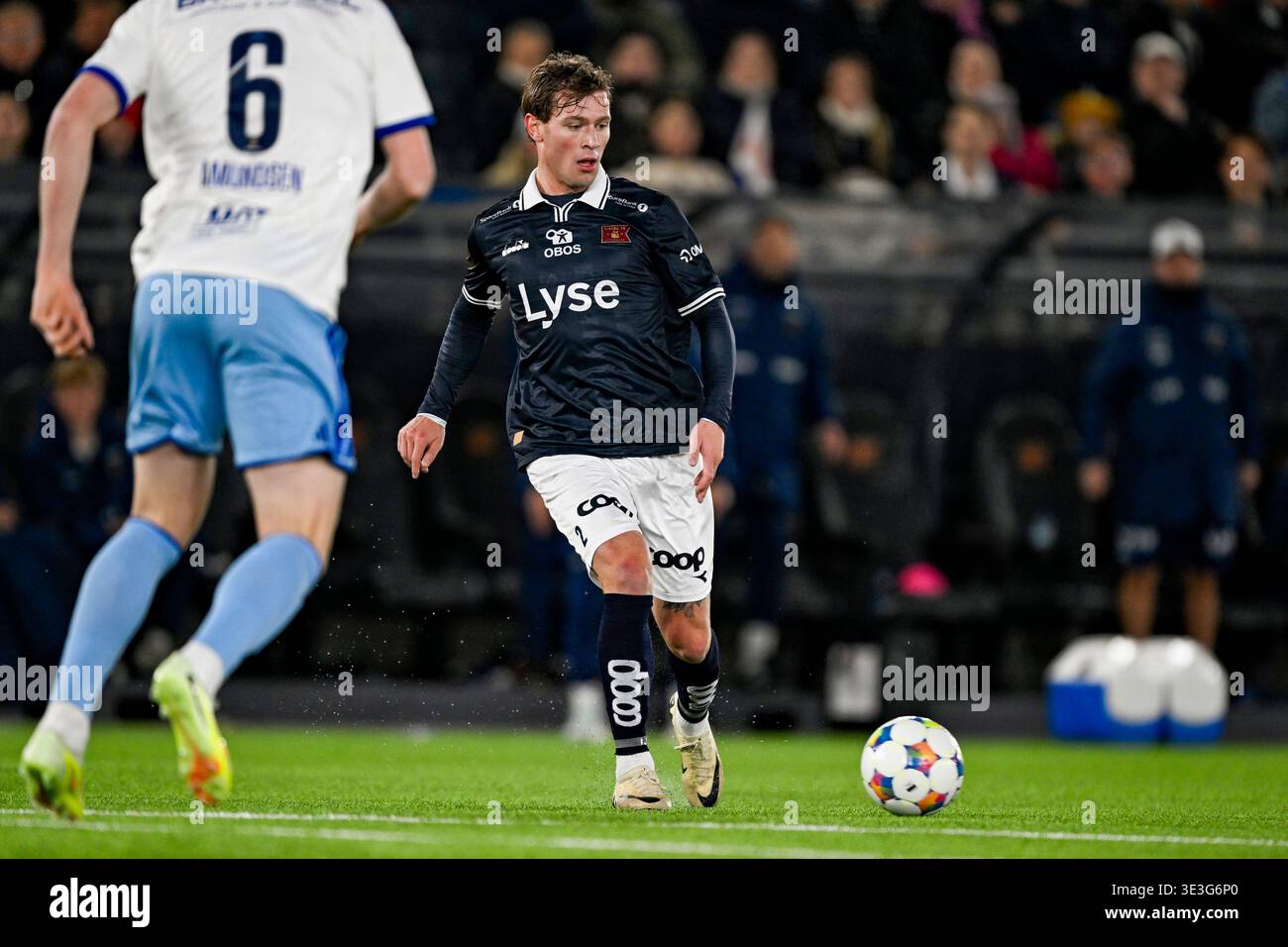 Stavanger 20260321. Vikings Herman Haugen during the elite football ...