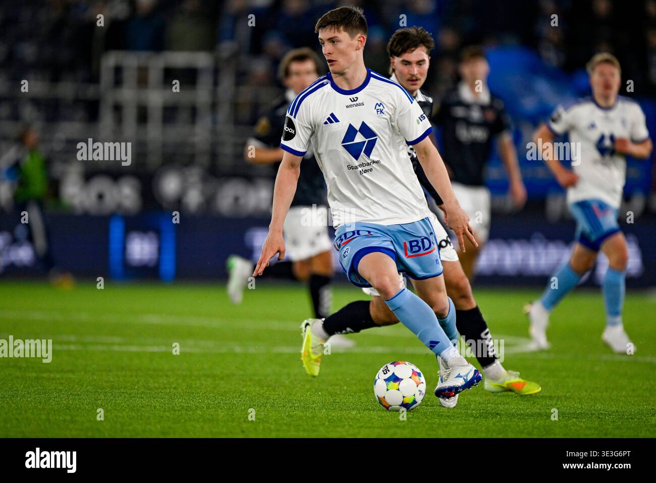 Stavanger 20260321. Moldes Sivert Sira Hansen during the elite football ...