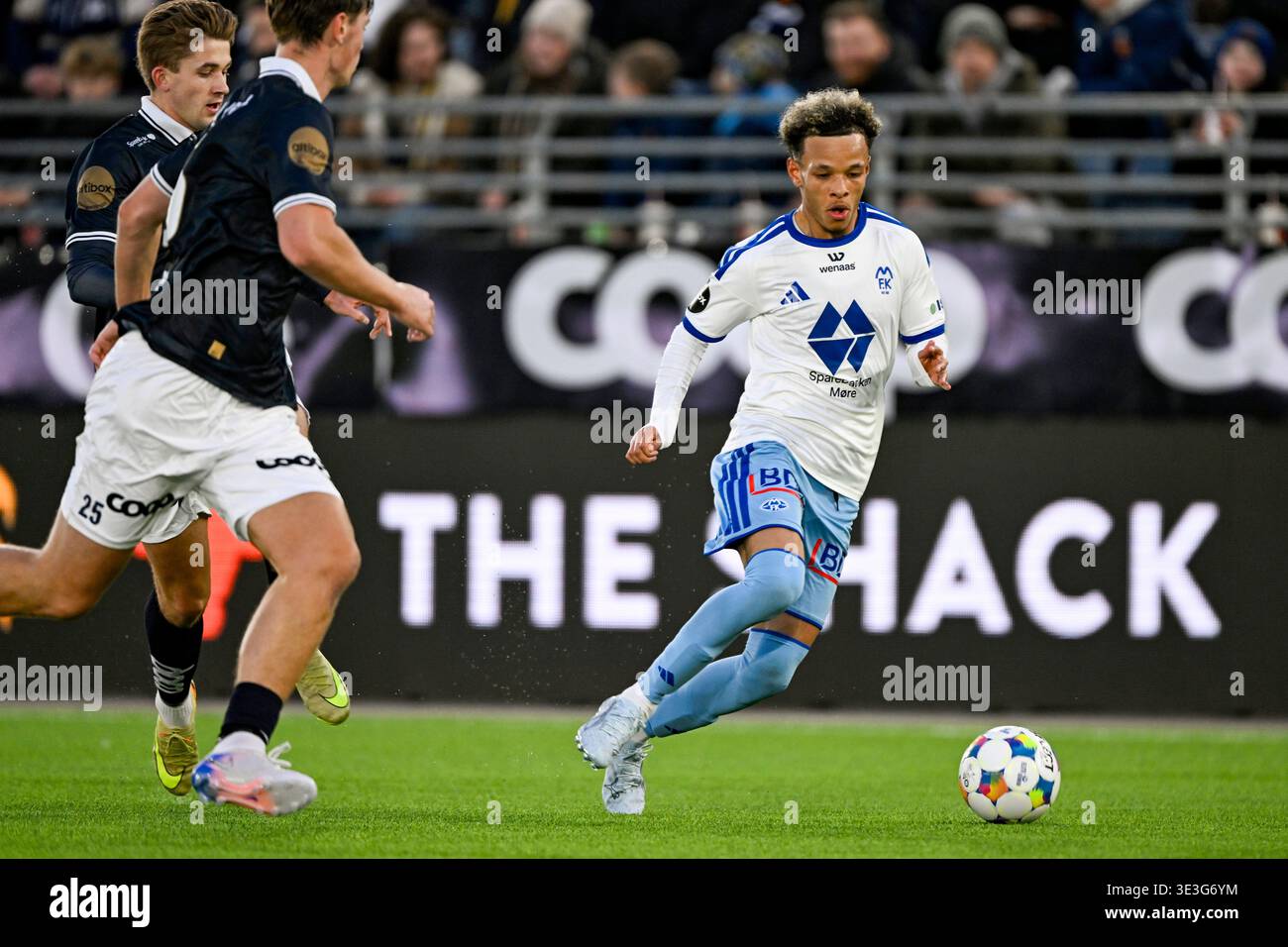 Stavanger 20260321. Molde's Trent Koné-Doherty during the elite ...