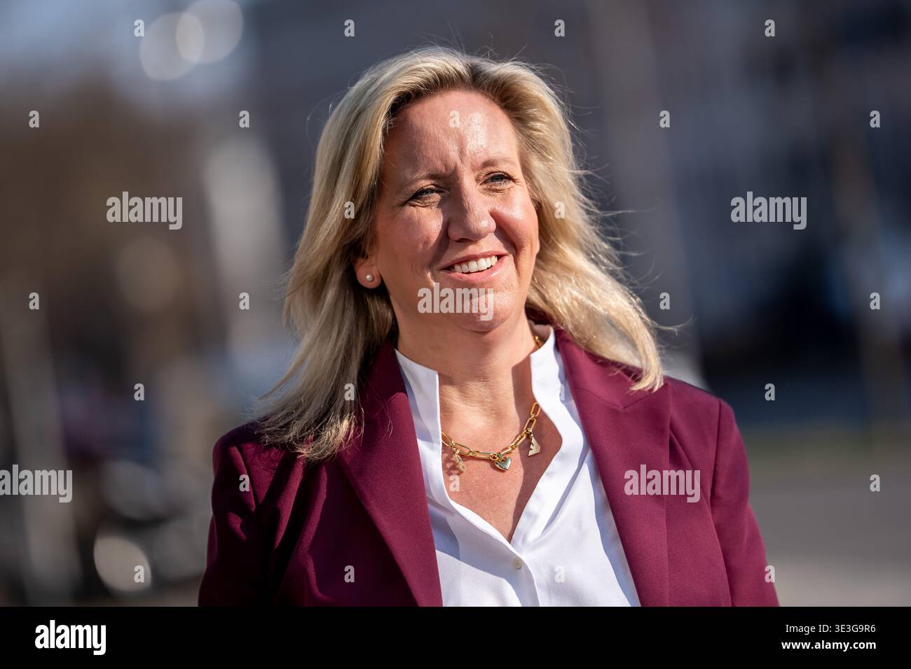 23 March 2026, Berlin: Ines Claus, leader of the CDU parliamentary ...