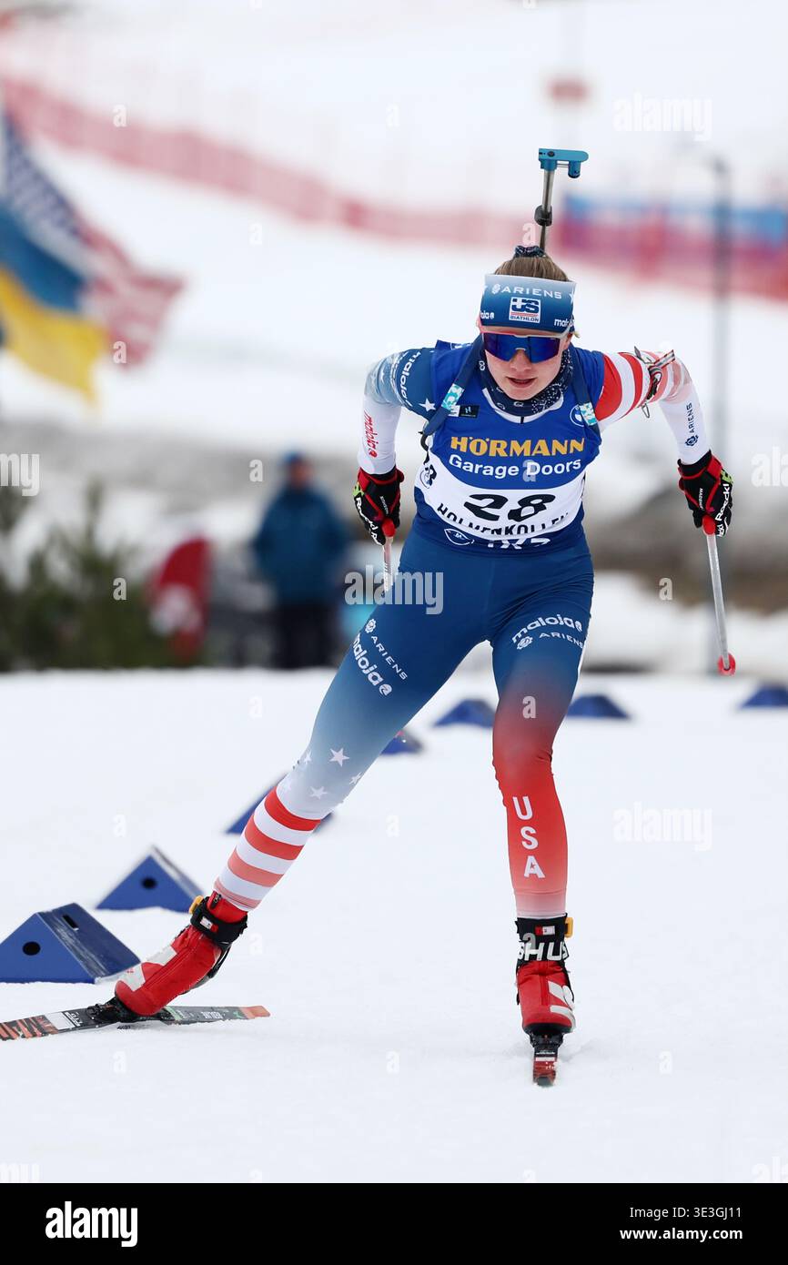Margie Freed (USA) during the BMW IBU World Cup Oslo Holmenkollen ...