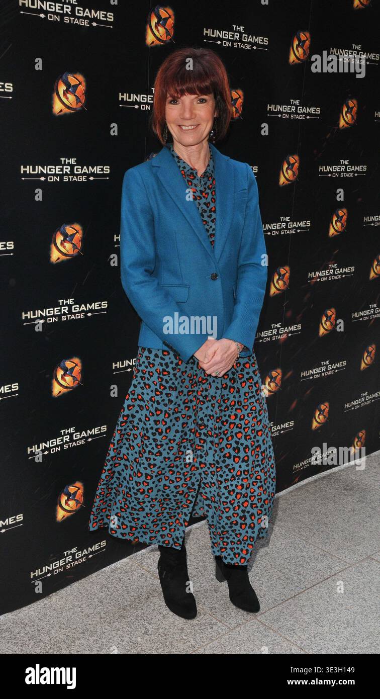 Diane Carson at "The Hunger Games: On Stage" special matinee ...