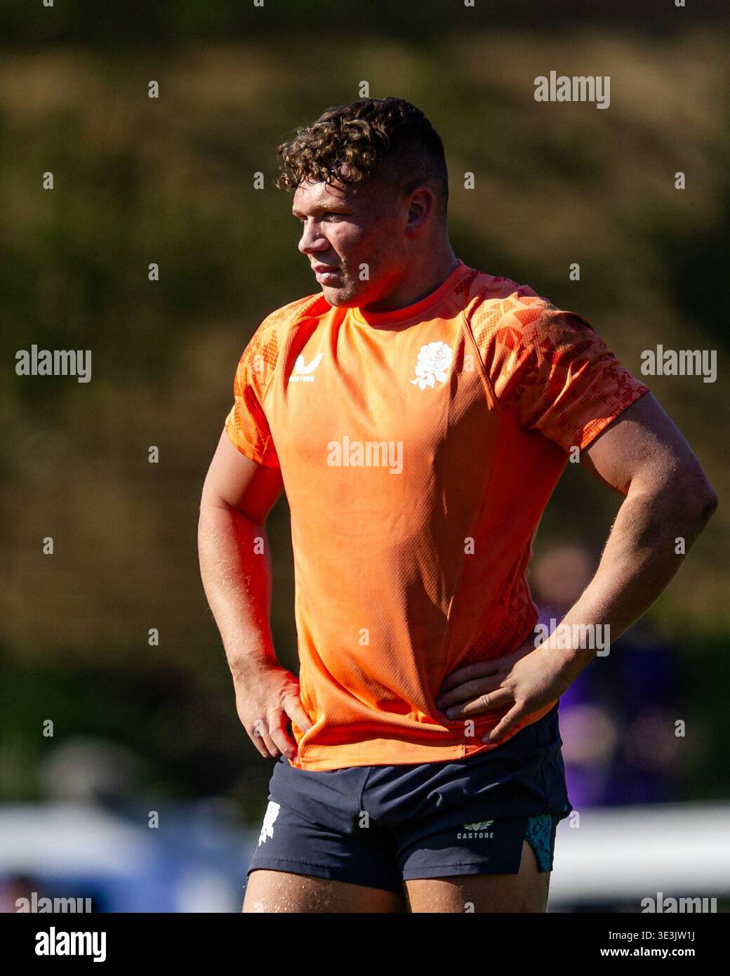 Oxford, England, UK, 21 March 2026 Finlay Cunnison of England U19's ...