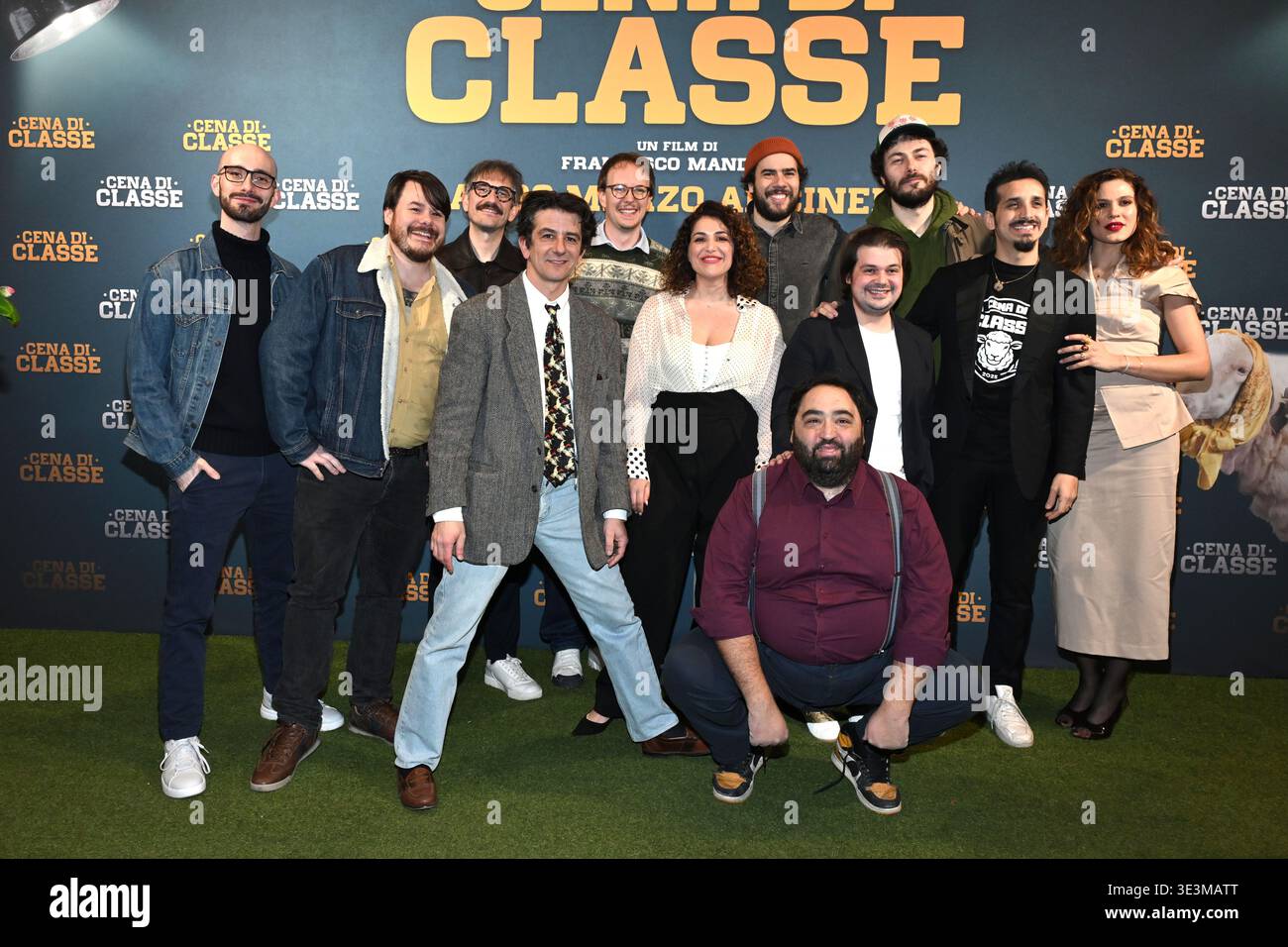 Milan, Preview of the film "Classy Dinner," Anteo Cinema Palace ...