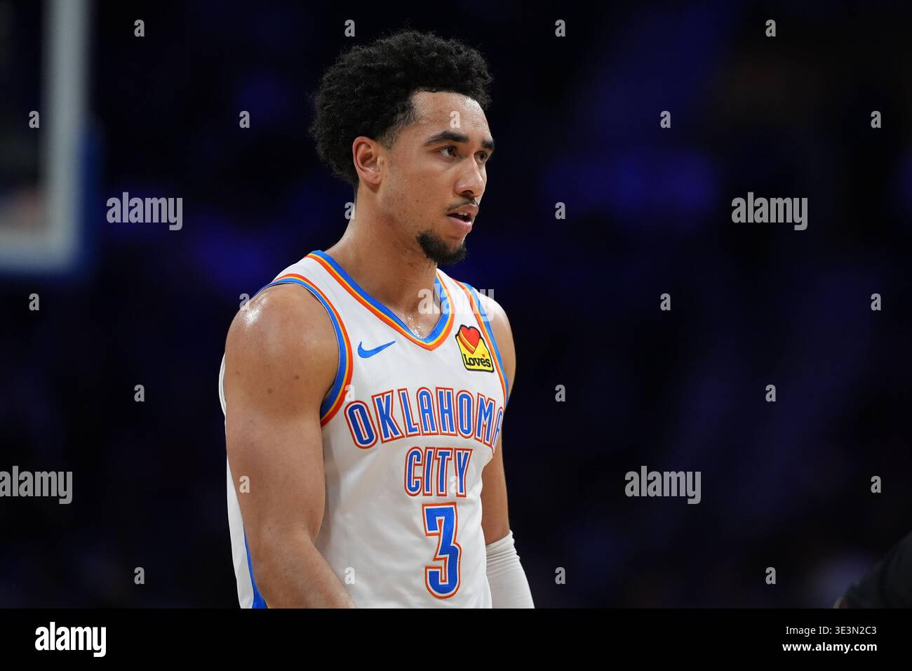 Oklahoma City Thunder's Jared McCain plays during an NBA basketball ...