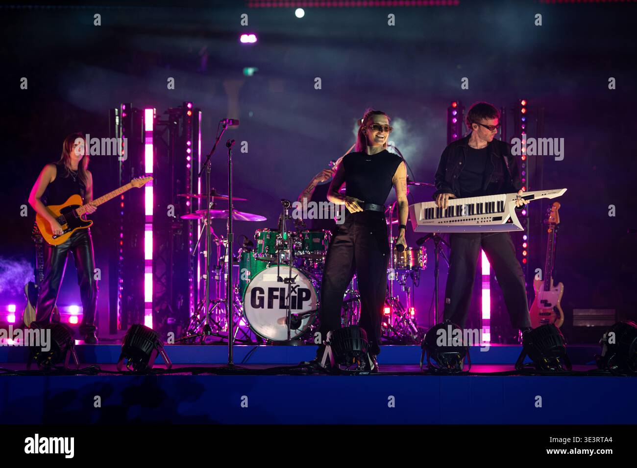 Sydney, Australia. 21 March, 2026. G-Flip performs at the Closing ...
