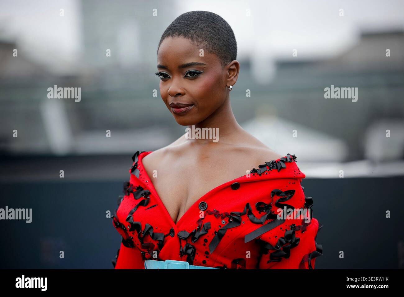 Joy Sunday poses for photographers at the HBO Max Experience in London ...
