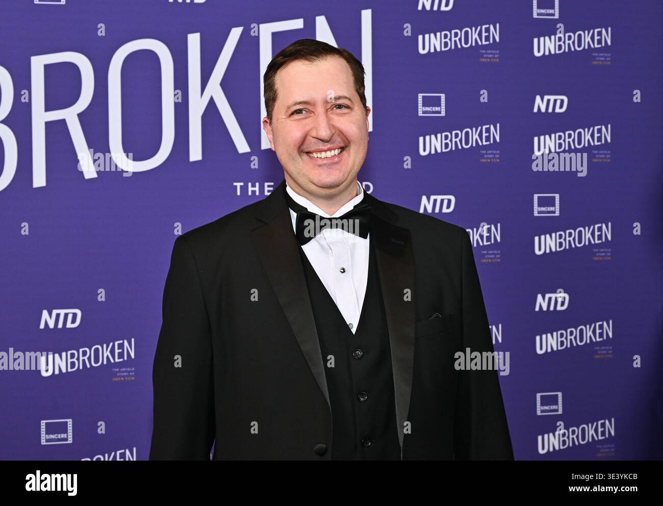 Jared Madsen attends the premiere of "Unbroken: The Untold Story of ...