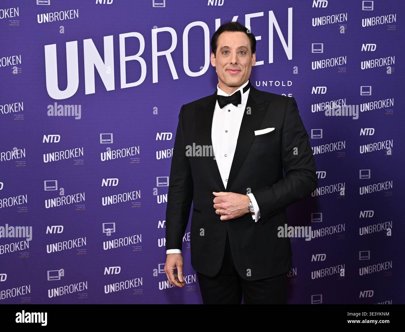 Leeshai Lemish attends the premiere of "Unbroken: The Untold Story of ...