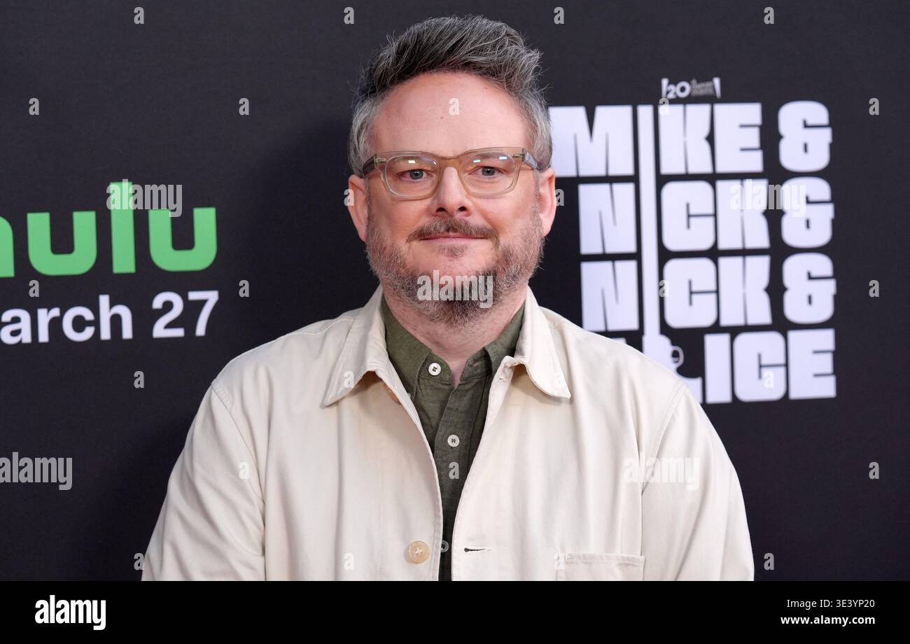 Director BenDavid Grabinski arrives at the premiere of "Mike & Nick ...