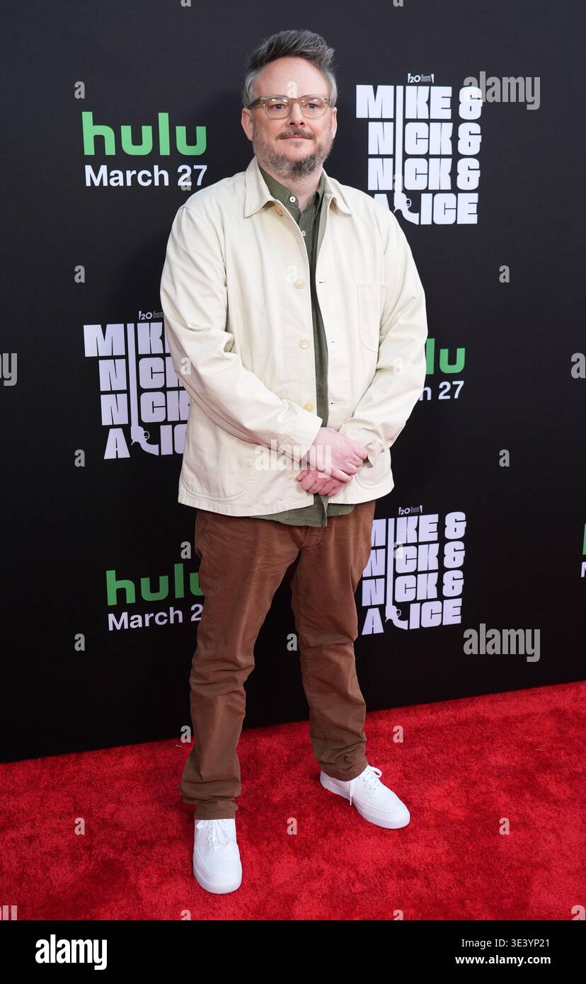 Director BenDavid Grabinski arrives at the premiere of "Mike & Nick ...