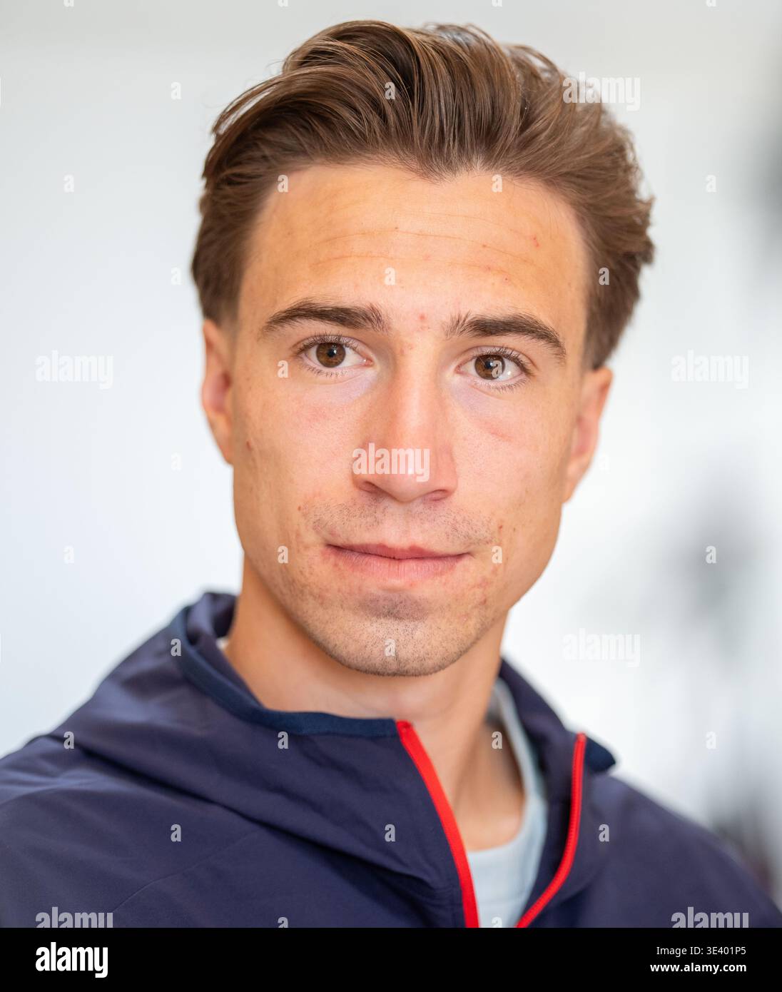David Affengruber on Tuesday, 24 March 2026, during a media event held ...