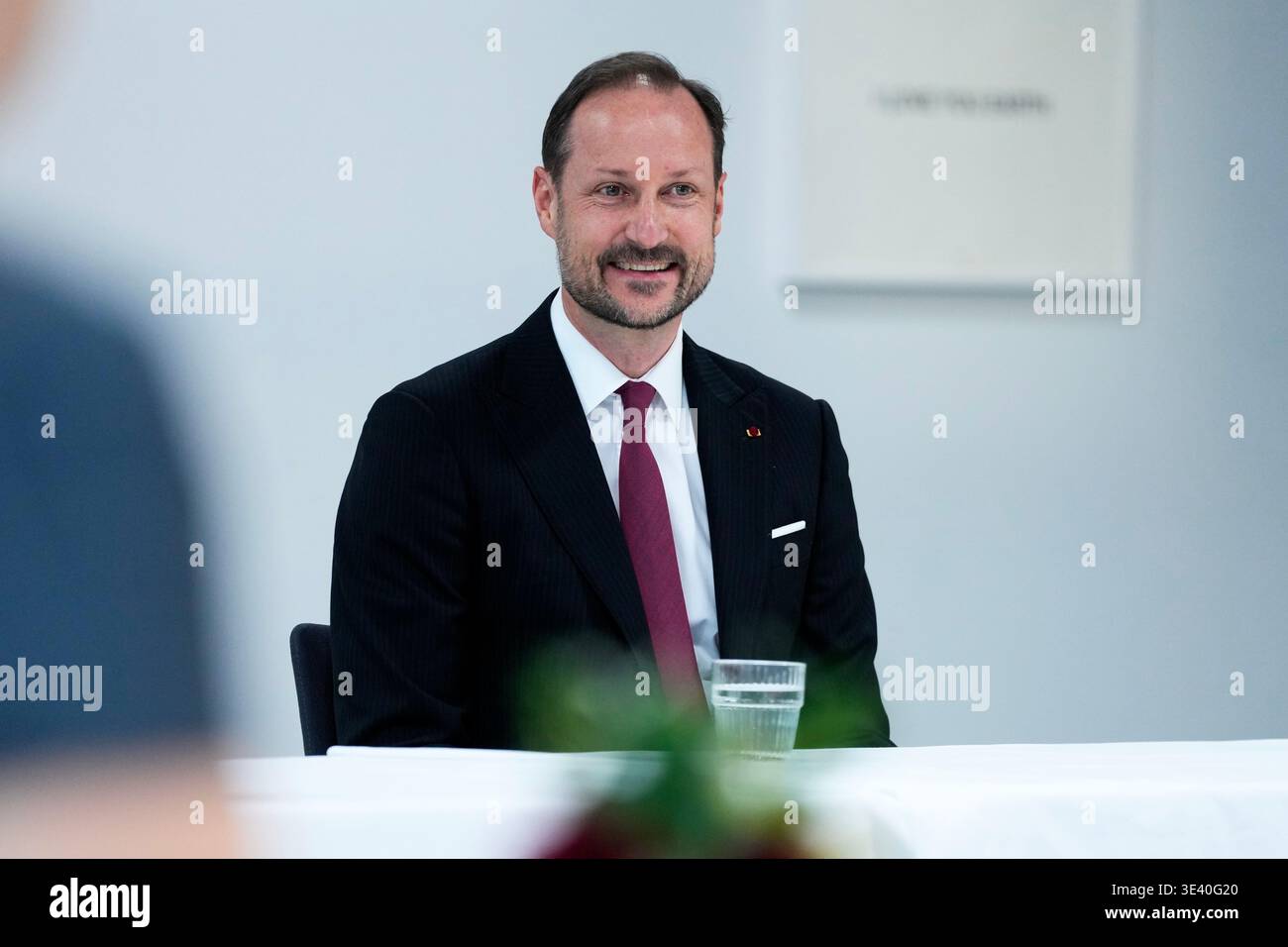 Oslo 20260325. King Philippe and Queen Mathilde of Belgium, and Crown ...