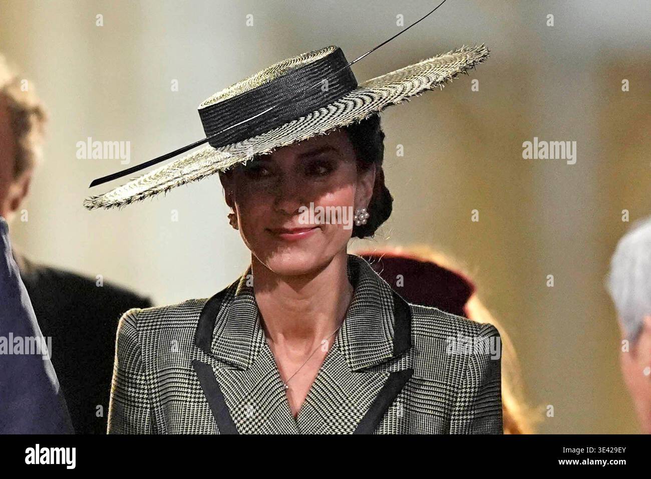The Princess of Wales arrives for the Enthronement Ceremony installing ...