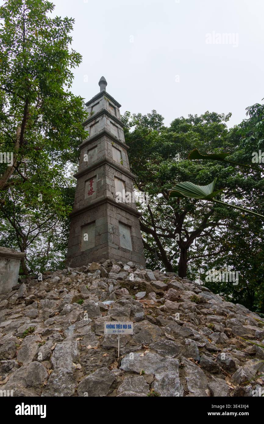 Hoan Kiem Lake, Hanoi, Vietnam – January 5, 2024: The Pen Tower (Thap ...