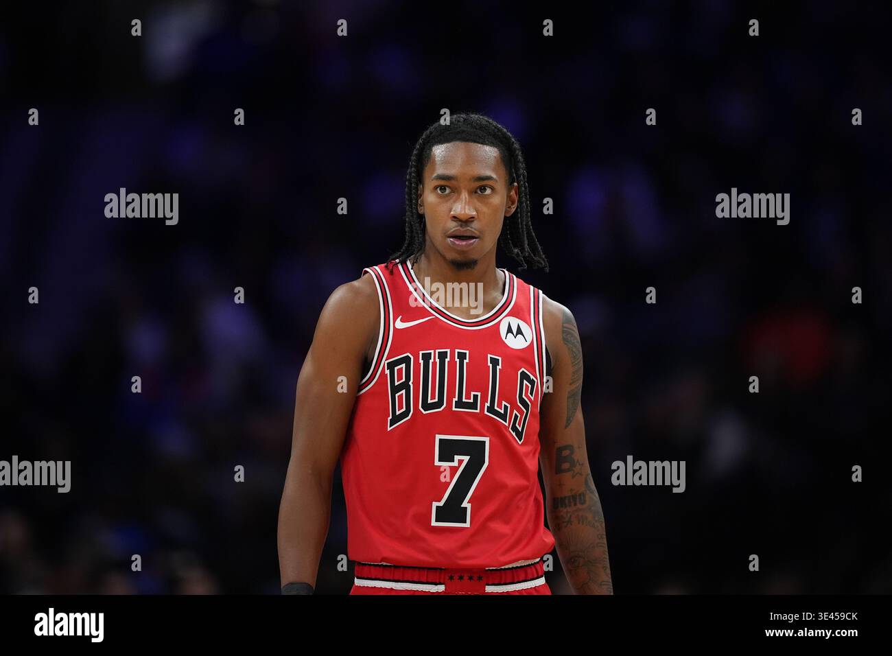 Chicago Bulls' Rob Dillingham plays during the second half of an NBA ...