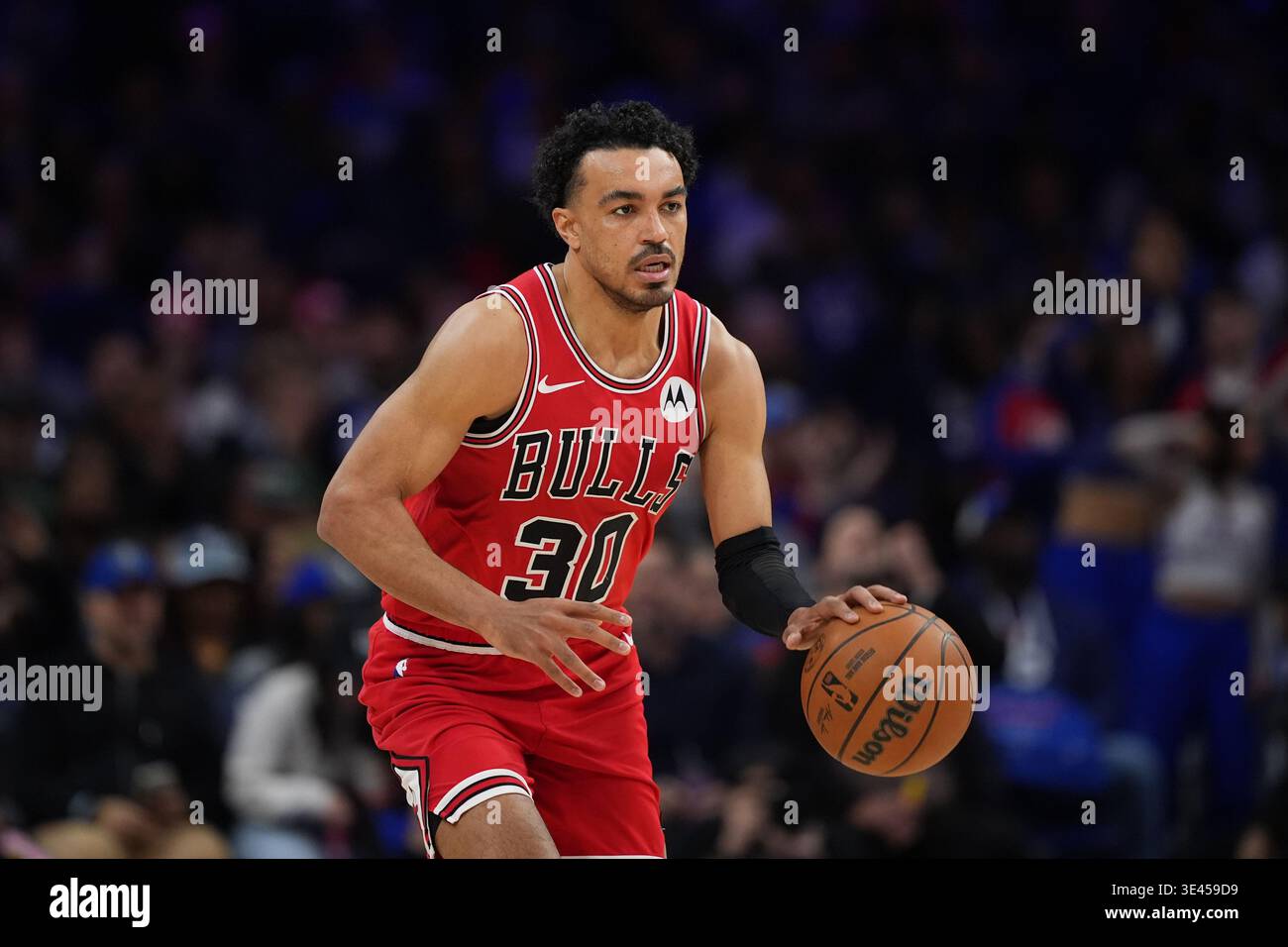 Chicago Bulls' Tre Jones plays during the second half of an NBA ...