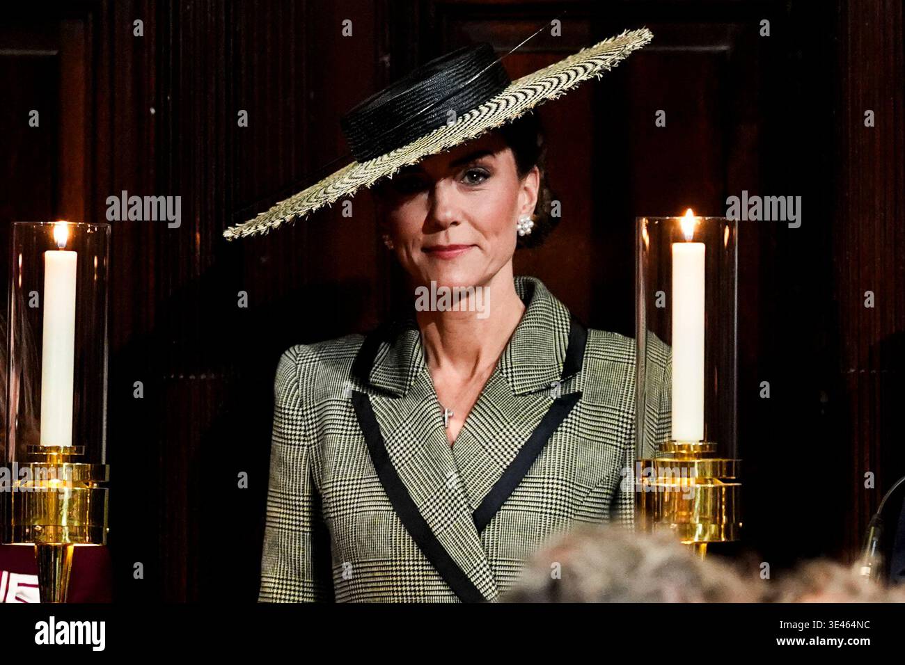 The Princess of Wales during the Enthronement Ceremony installing Dame ...