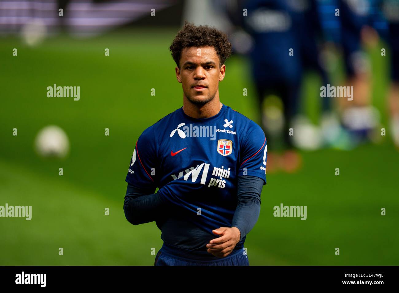 Amsterdam , Netherlands 20260326. Oscar Bobb during a training session ...