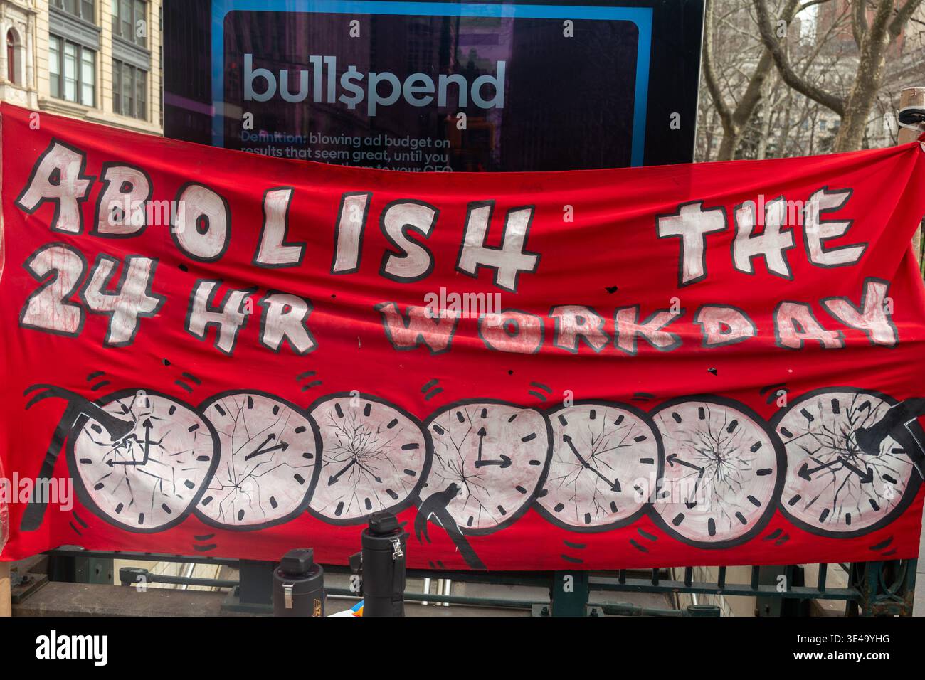 New York, NY March 26: Care Workers Demand an End to the 24 Hour Work ...