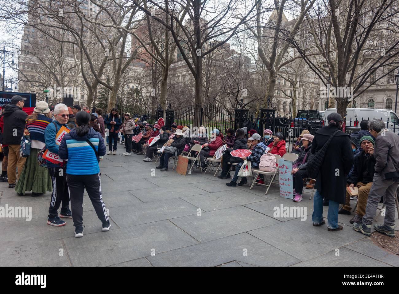 New York, NY March 26: Care Workers Demand an End to the 24 Hour Work ...