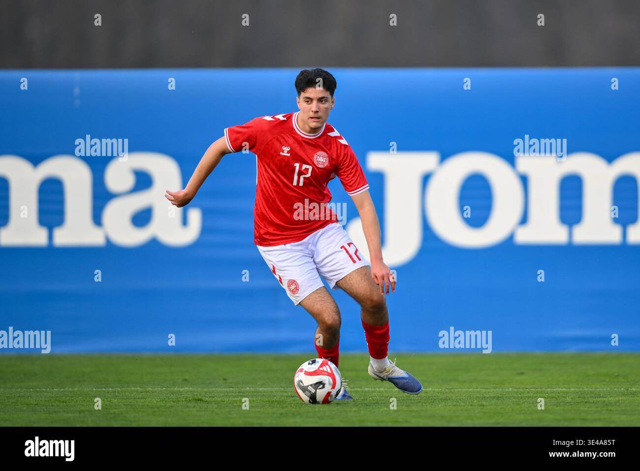 BUFTEA, ROMANIA - MARCH 25: Adam Amrani of Denmark in action during the ...