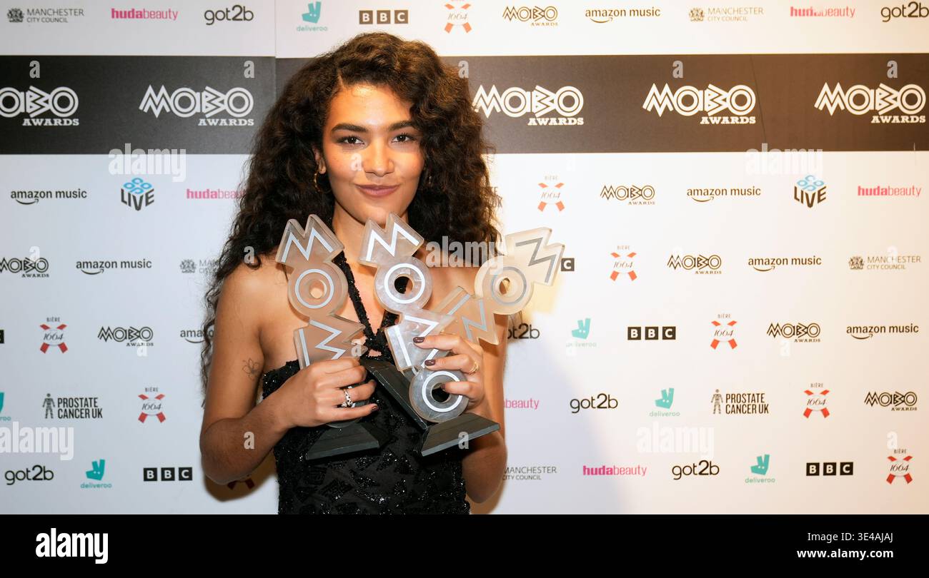 Olivia Dean with the best female act, song of the year and album of the ...