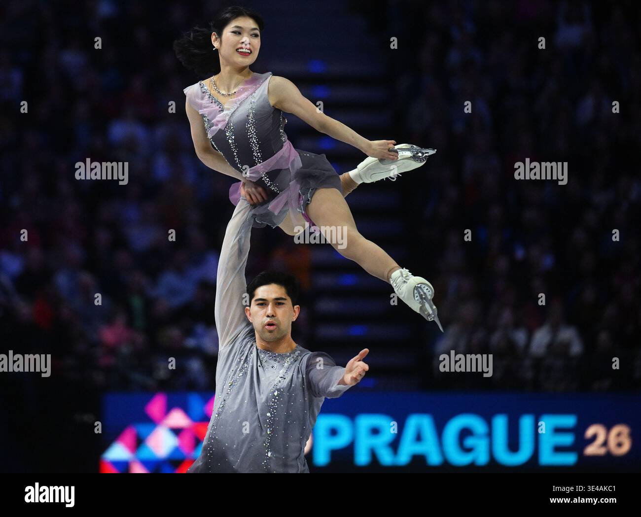 Prague, Czech Republic. 26th Mar, 2026. World Figure Skating ...