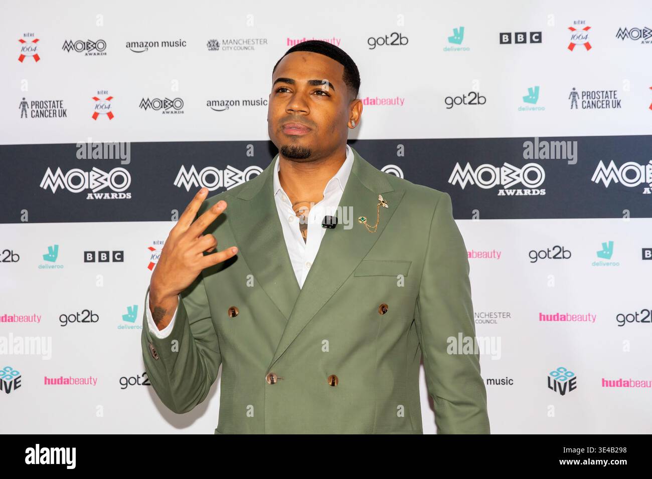 Manchester, England, 26th March, 2026. Tyrique Hyde attends the MOBO ...