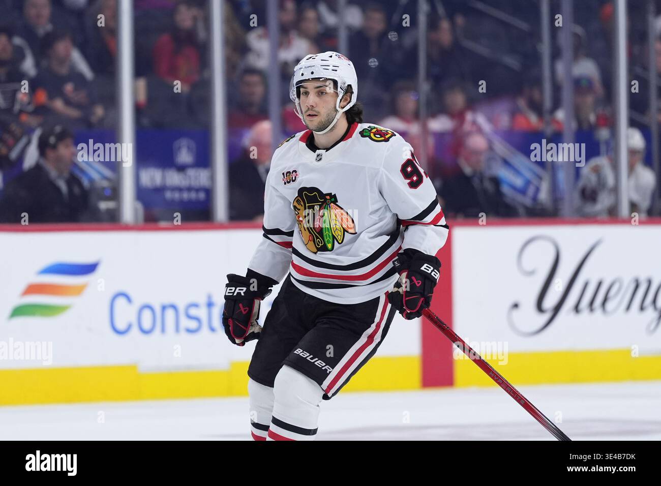 Chicago Blackhawks' Frank Nazar plays during an NHL hockey game ...