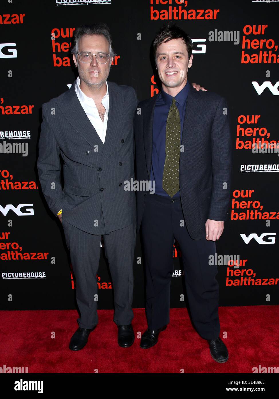 Ricky Camilleri and Oscar Boyson attending the 'Our Hero, Balthazar ...