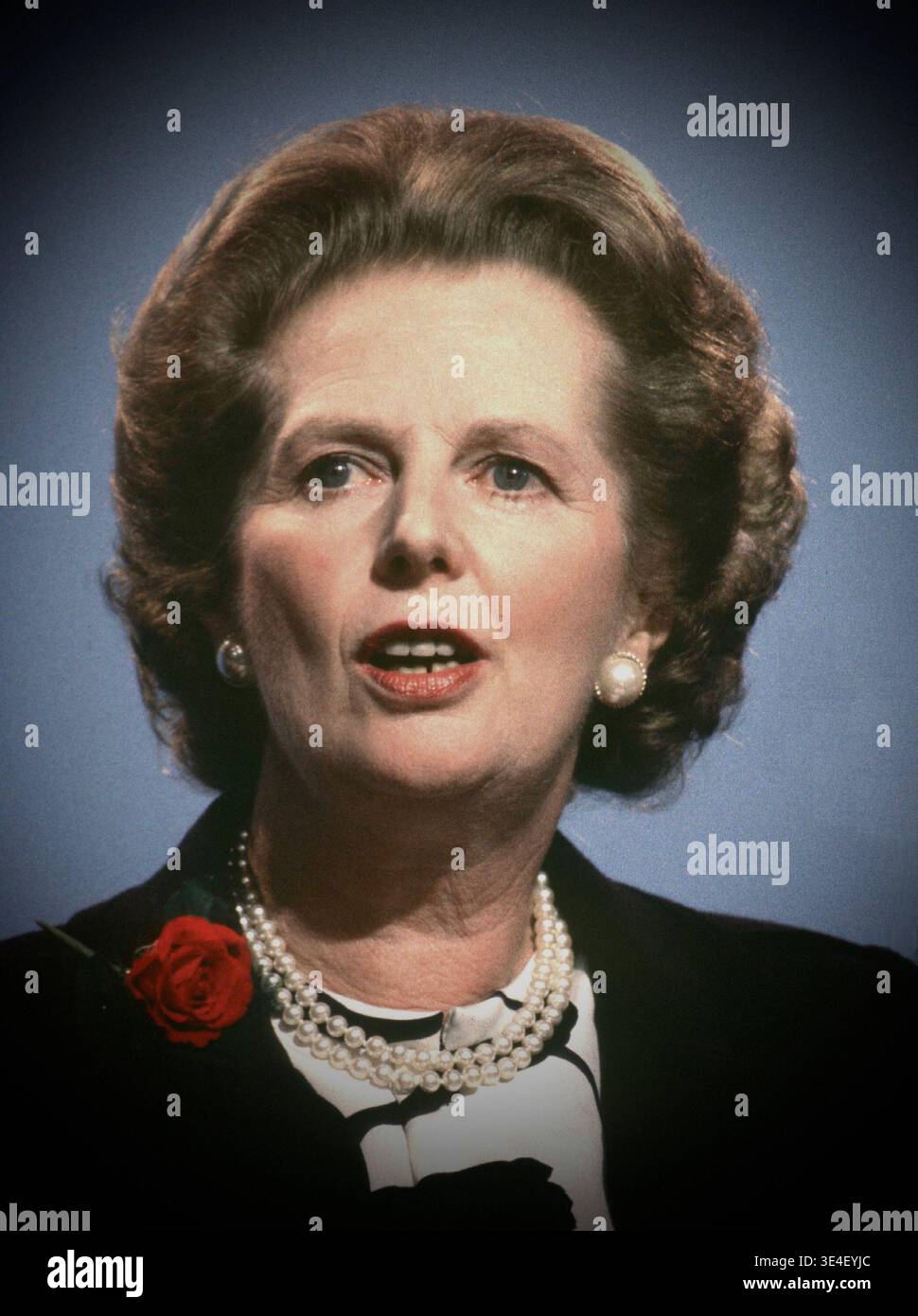 NEWSCAN PORTRAITS 1983 Margaret Hilda Thatcher, Baroness Thatcher, was ...