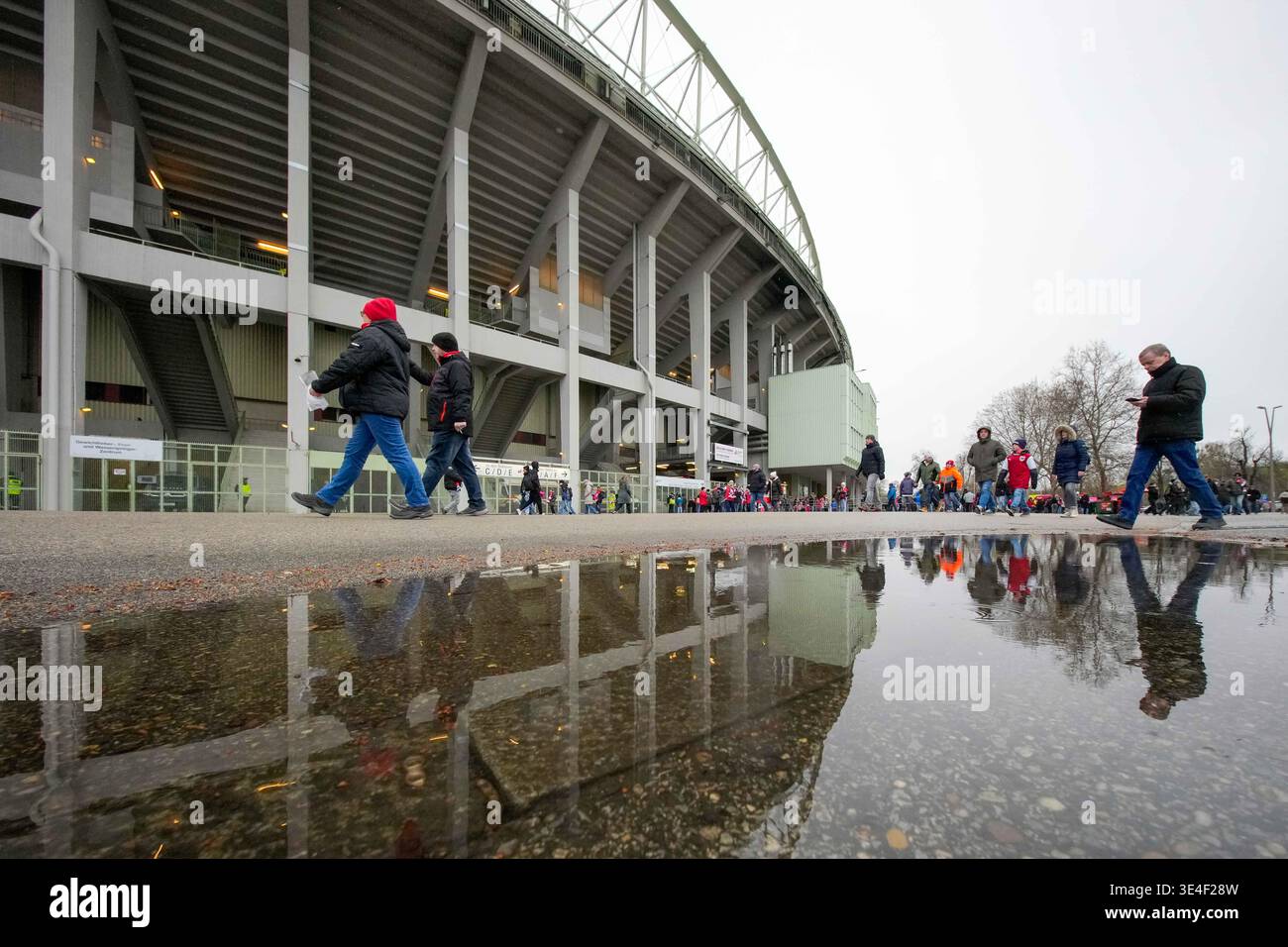 VIENNA, VIENNA - MARCH 27: Ernst Happel Stadion during the ...