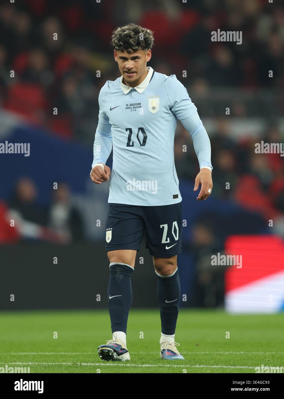 LONDON, ENGLAND, MARCH 27: Maximiliano Araujo of Uruguay National Team ...