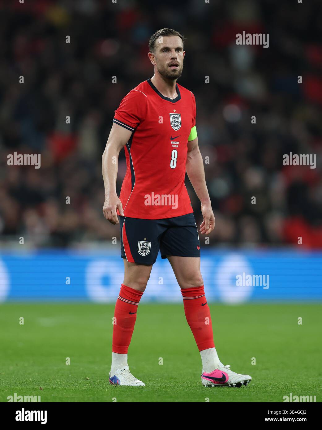 LONDON, ENGLAND, MARCH 27: Jordan Henderson of England National Team ...