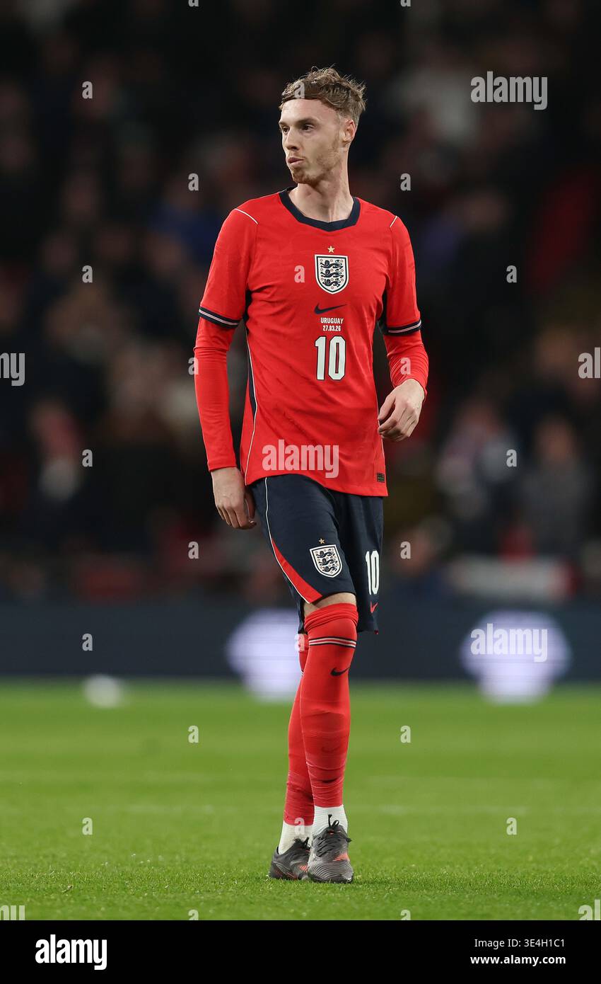 LONDON, ENGLAND, MARCH 27: Cole Palmer of England National Team during ...
