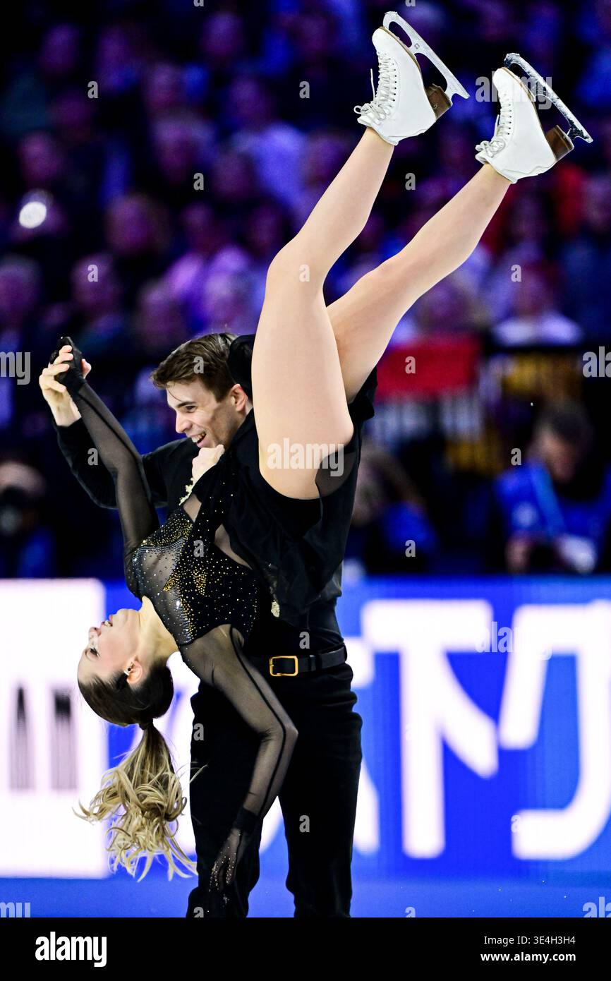 Victoria MANNI & Carlo ROETHLISBERGER (ITA), during Ice Dance Rhythm ...