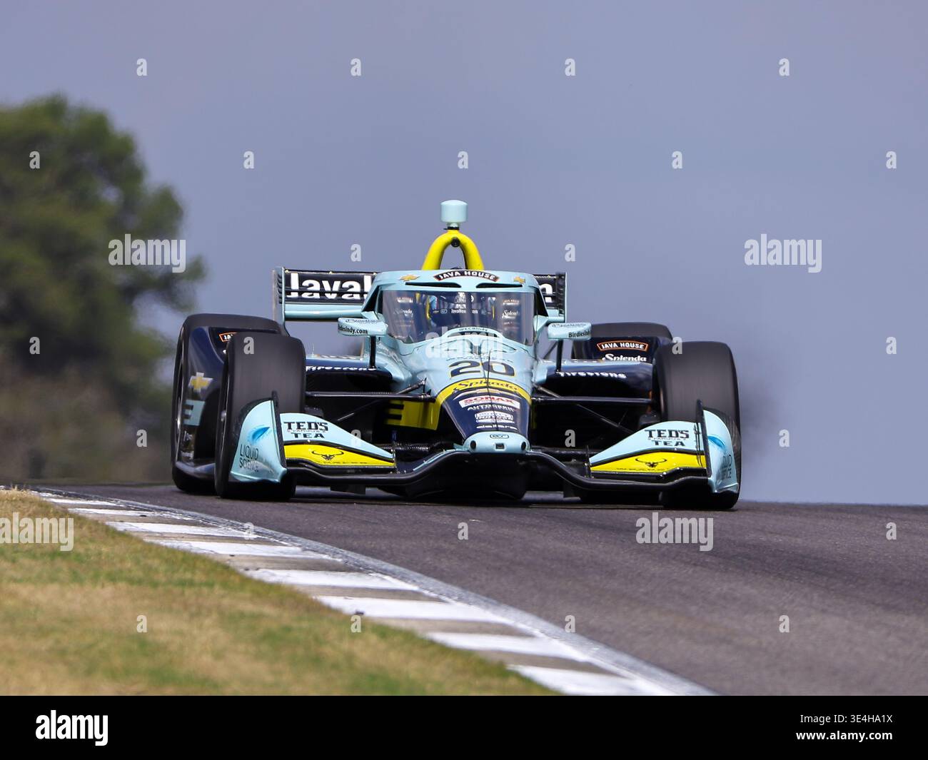 March 27, 2026: Ed Carpenter Racing driver Alexander Rossi (20) runs ...