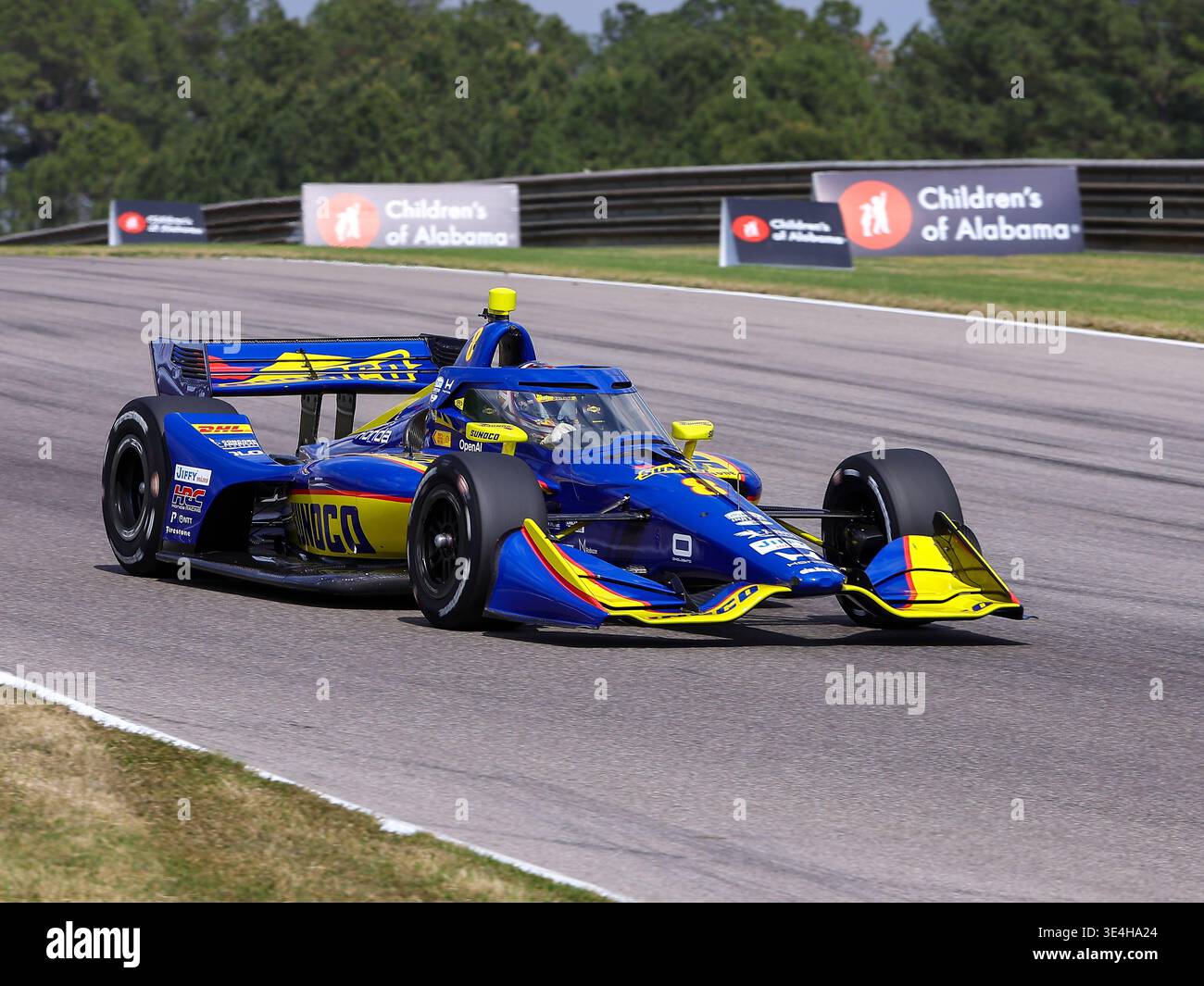 March 27, 2026: Ganassi Racing driver Kyffin Simpson (8) runs laps ...