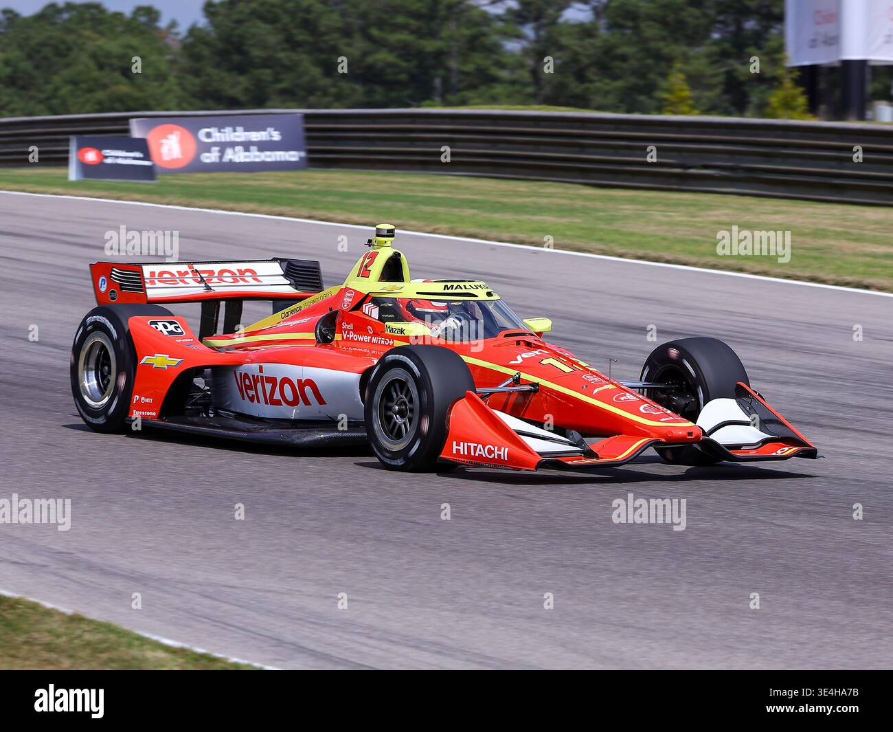 March 27, 2026: Team Penske driver David Malukas (12) runs laps during ...