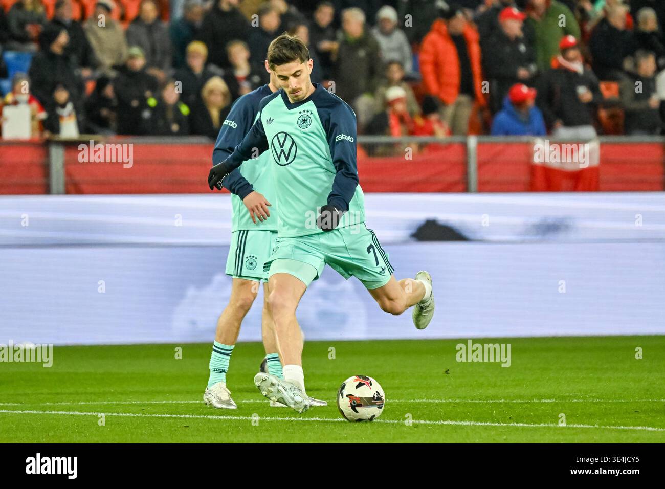 Kai Havertz (Deutschland, #07) mit Ball. SUI, Schweiz vs. Deutschland ...