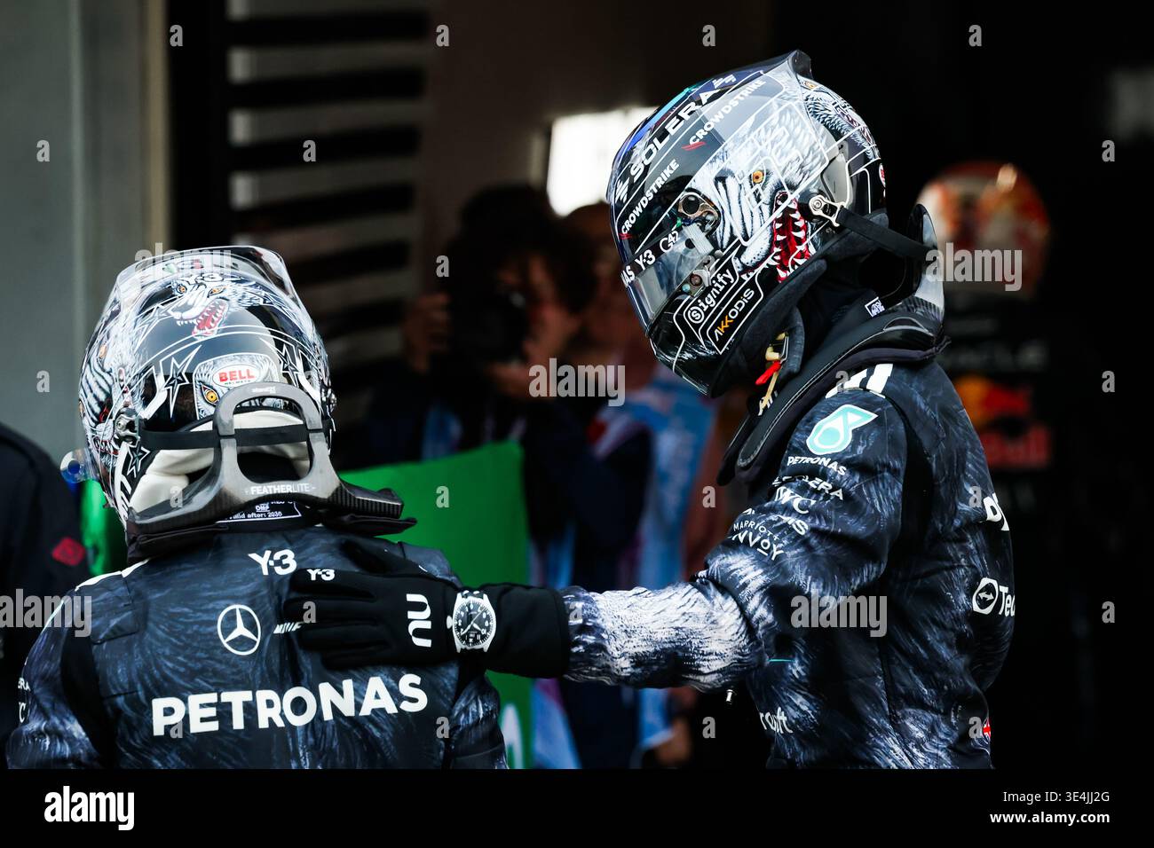 KIMI ANTONELLI Andrea (ita), Mercedes AMG F1 Team W16, RUSSELL George ...