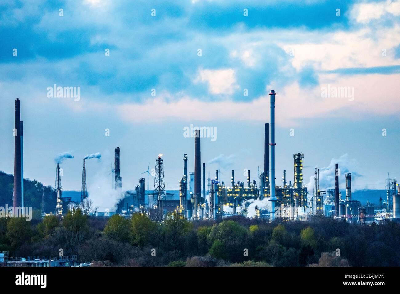 Ruhr Oel GmbH BP Gelsenkirchen, Raffinerie, in Gelsenkirchen-Scholven ...