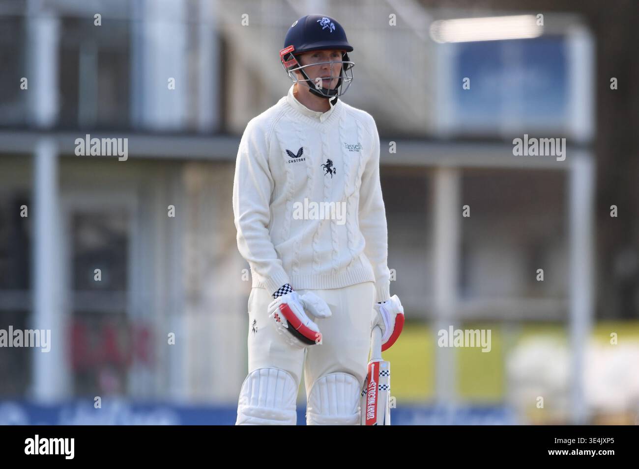 Canterbury, England. 28th Mar 2026. Zak Crawley during the pre-season ...