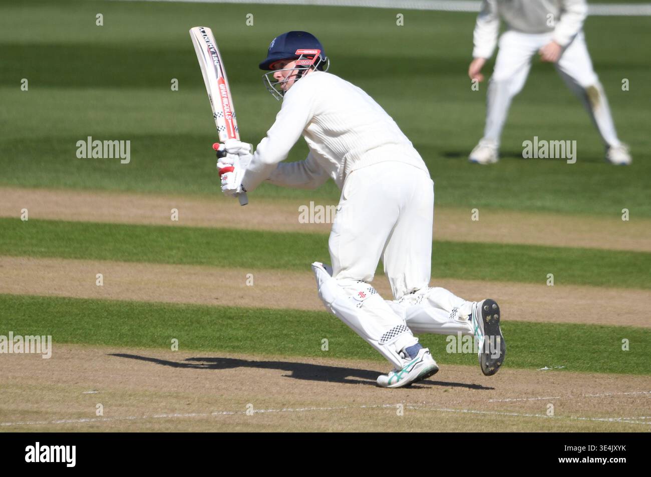 Canterbury, England. 28th Mar 2026. Zak Crawley during the pre-season ...
