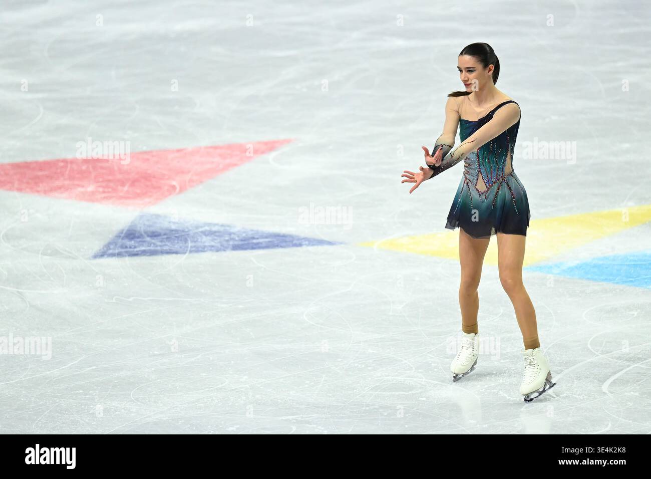 Lara Naki Gutmann (Italien) Kuer der Damen, ISU Eiskunstlauf ...