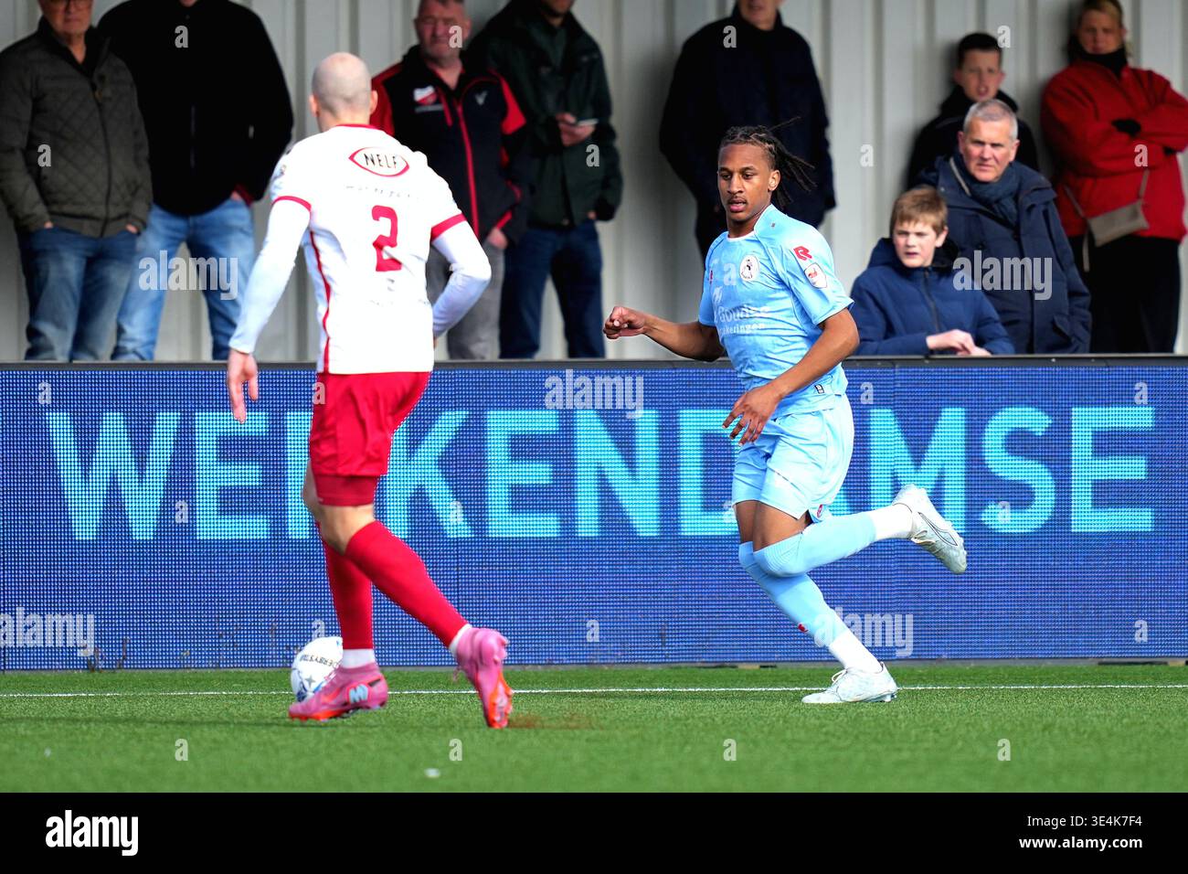 Werkendam - Justice Esser of Sparta Rotterdam during the 2025/2026 ...