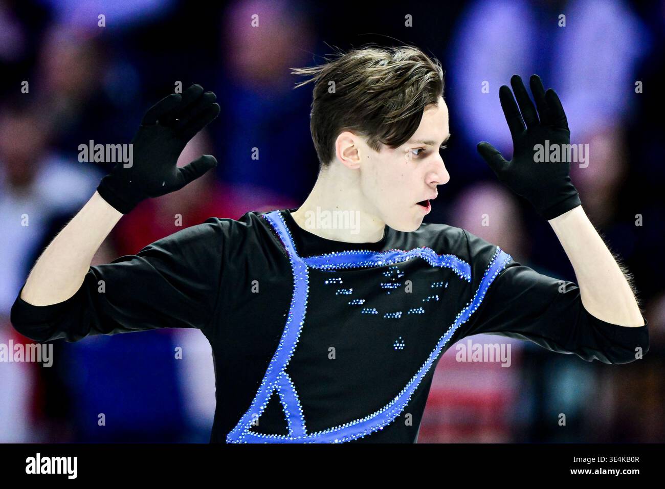 Kyrylo MARSAK (UKR), during Men Free Skating, at the ISU Figure Skating ...